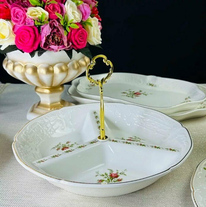 Менажница 25см доминика Фарфор 205-378 118-205-378