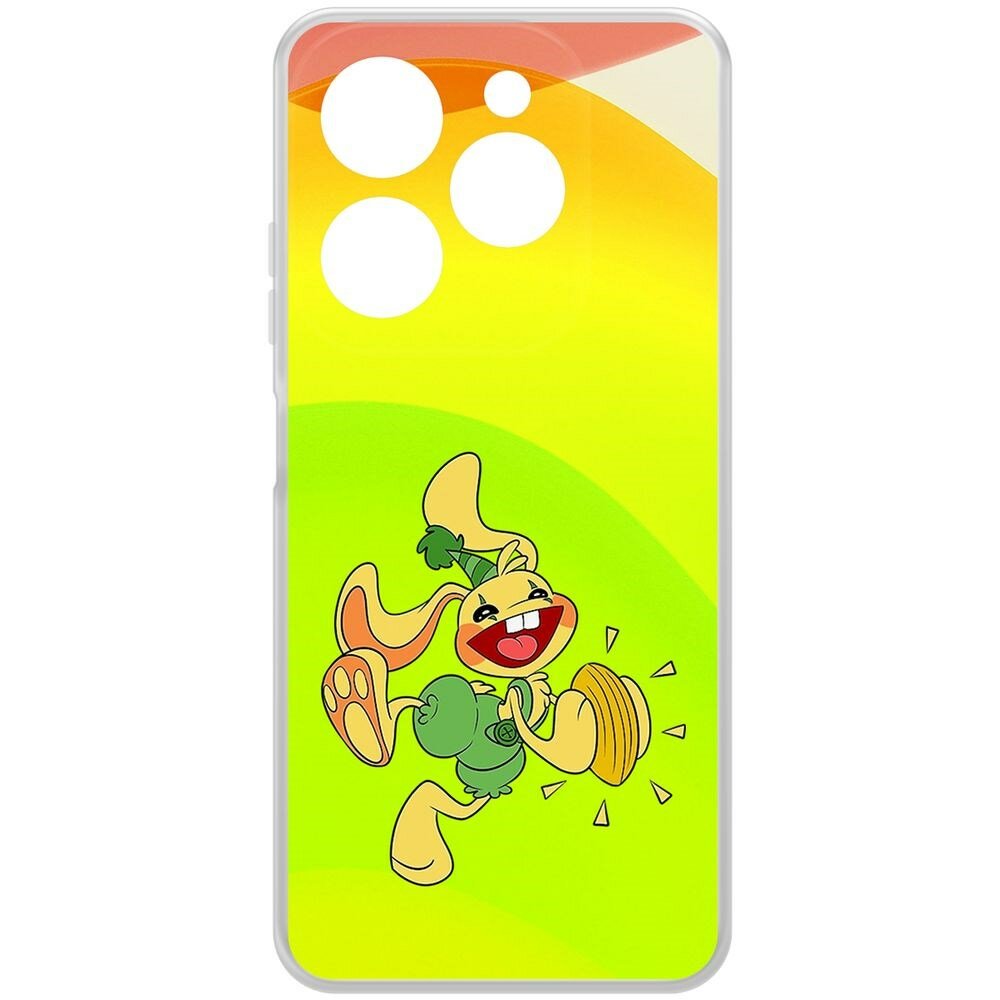 Чехол-накладка Krutoff Clear Case Хаги Ваги - Крольчонок Бонзо для INFINIX Hot 40i
