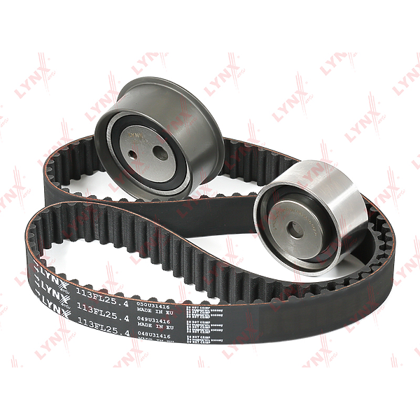 LYNXAUTO pk-1169 (2431223201 / 2431223202 / 2431223400) комплект ремня грм elantra(xd) 2.0 00 / lantra II 2.0 96 / tucson(jm) 2.0 04