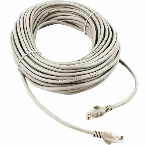 Патч-корд RJ45 5м UTP C5e - серый Гарнизон PC-UTP-5e-5 многожильный кабель AWG26