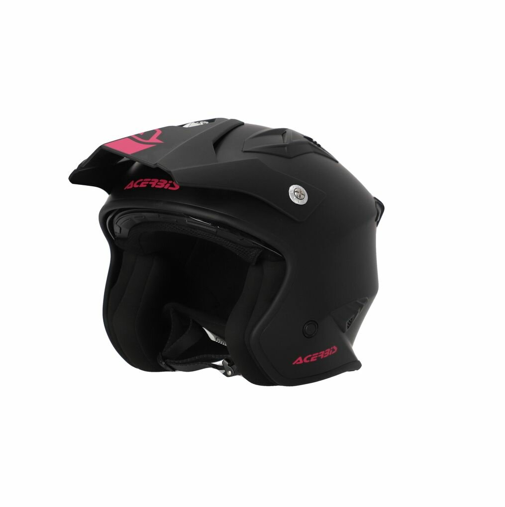 Мотошлем Открытый Acerbis JET ARIA 22-06 Black/Pink, S
