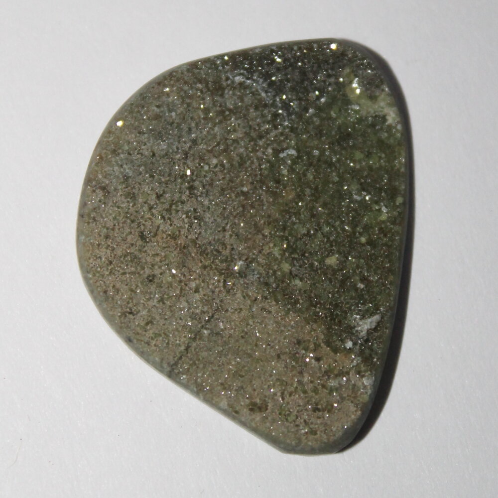 Коллекционный кабошон марказит, 30х23х3 мм, Волга, «True Stones»