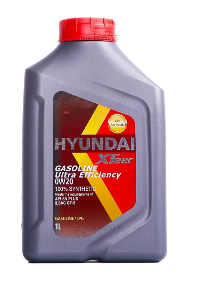 HYUNDAI-XTEER 1011121 Масло моторное Hyundai Xteer Gasoline Ultra Efficiency 0W-20 1 л 1011121