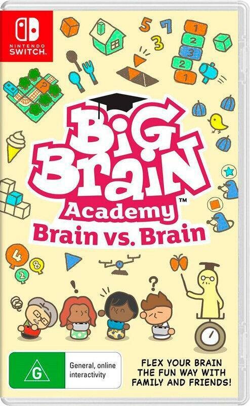 Игра Nintendo Switch Big Brain Academy: Brain vs. Brain на картридже Цветной