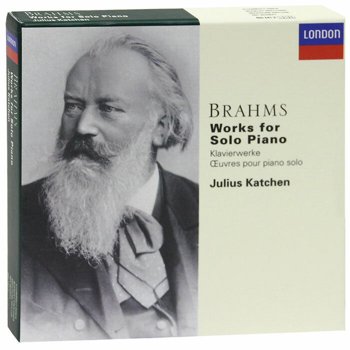 Brahms: Works for Solo Piano. Julius Katchen (6 CD)