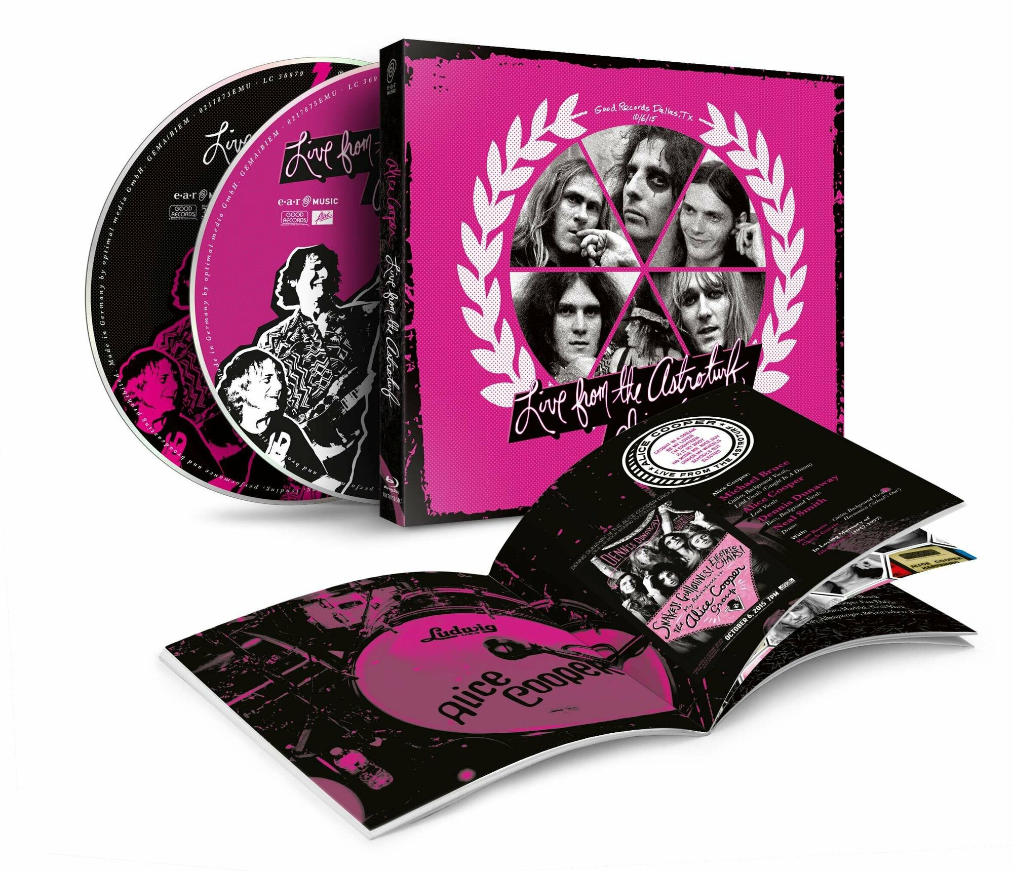 Диск Alice Cooper - Live From The Astroturf (Limited Handnumbered Edition) (1 CD)