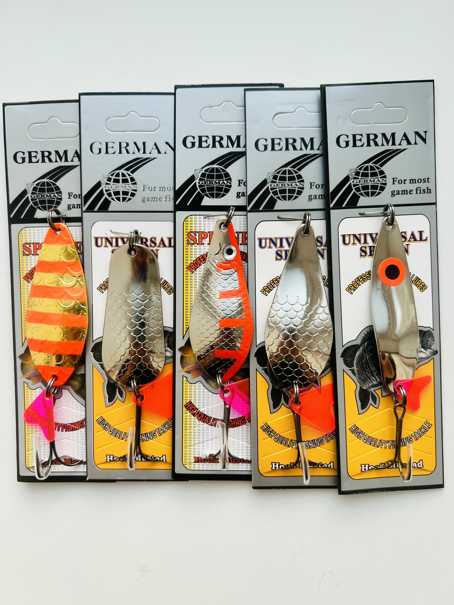 Набор блесен German 5 штук