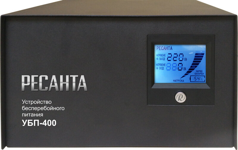 Источник бесперебойного питания ИБП Ресанта УБП-400