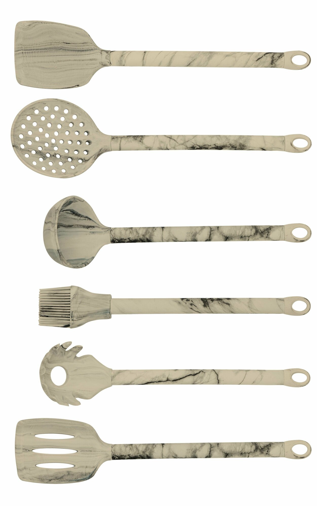 Набор кухонных половников Royalty Line RC-03347, 7 предметов, на подставке