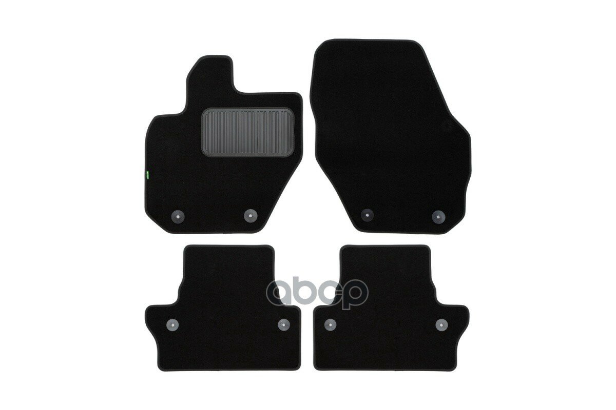 Коврики в салон Klever Standard VOLVO S60 АКПП 2010-2013, 2013-2018 сед, 4 шт. (текстиль) Klever арт. KLEVER02500301210KH