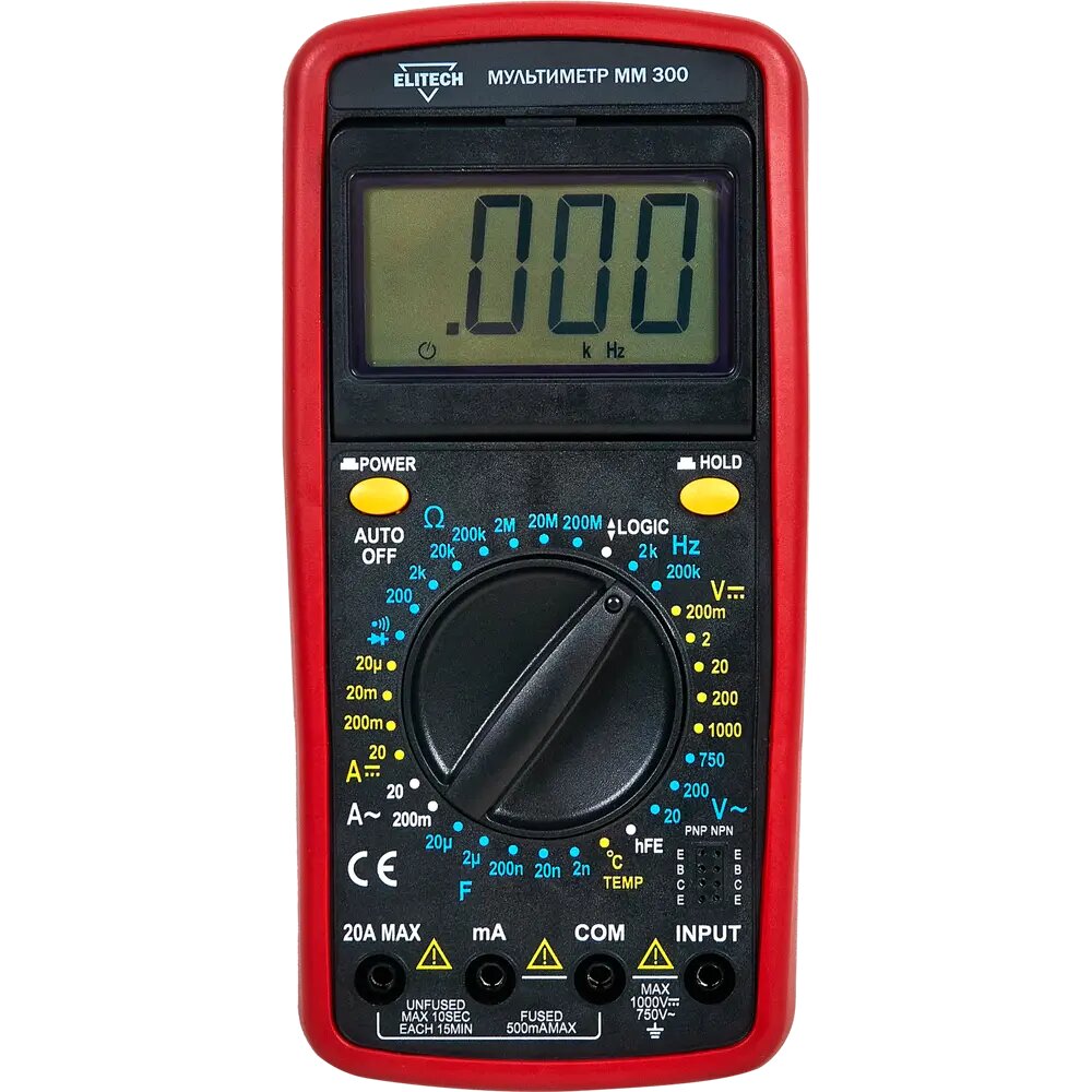 Мультиметр Elitech 300