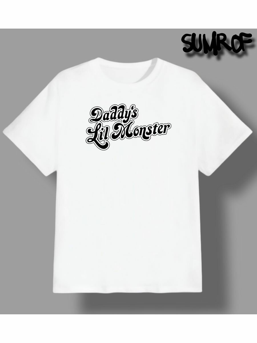 Футболка daddys lil monster