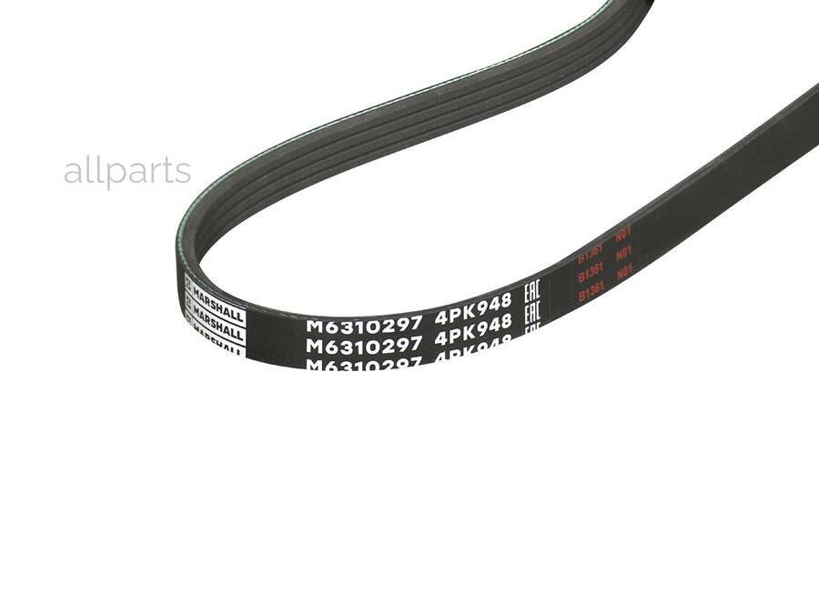 MARSHALL M6310297 Ремень поликлиновый Chevrolet: Aveo I, Citroen: Jumper I, Hyundai: H-1 I, Santa Fe I, Sonata IV, Kia: Sorento I, Peugeot: Boxer I MARSHALL M6310297
