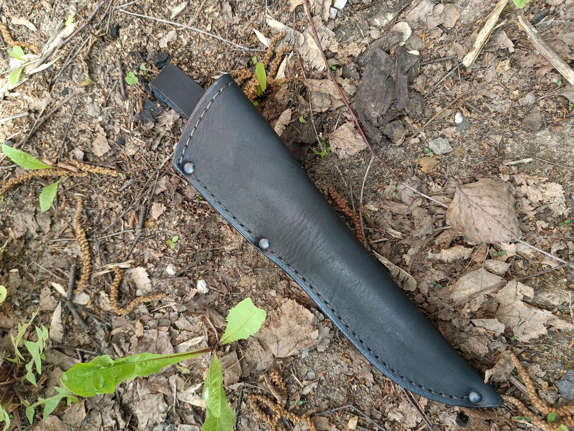 Ножны из телячьей кожи/ чехол для ножа