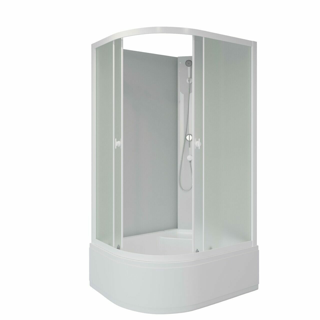 Душевая кабина Niagara Promo P90/70/40R/MT/BK 900х700х1950