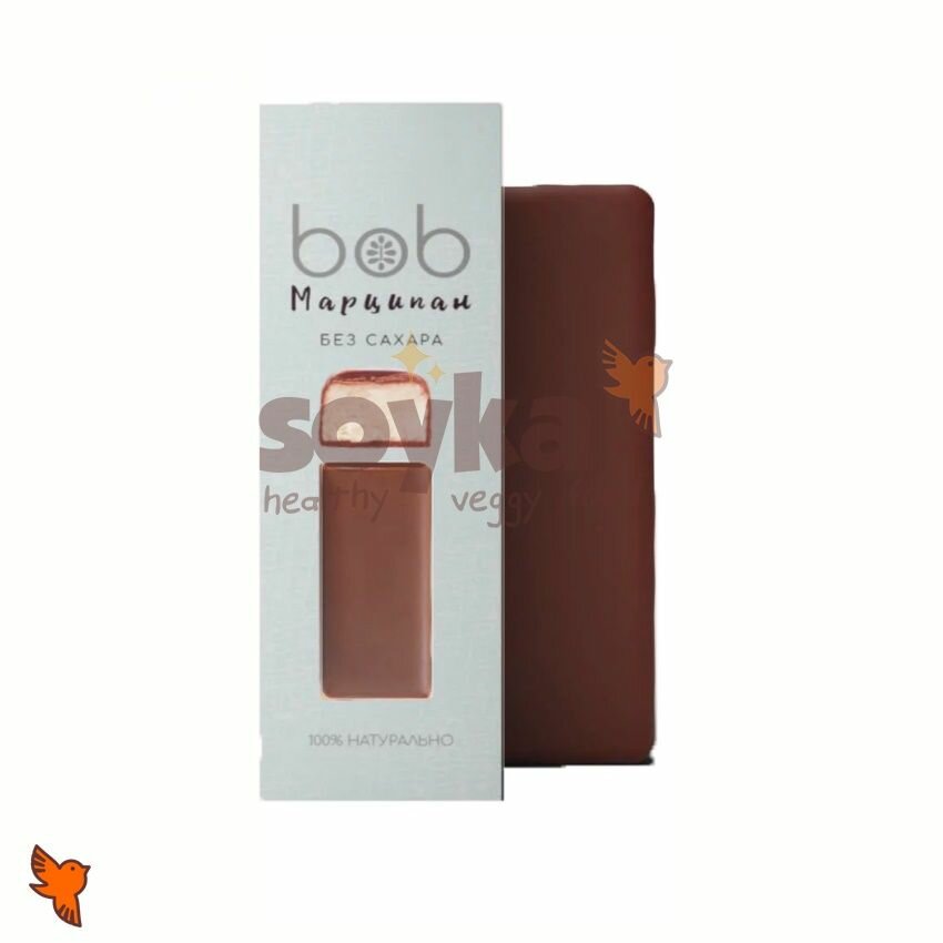 Батончик марципан без сахара Bob, 30г