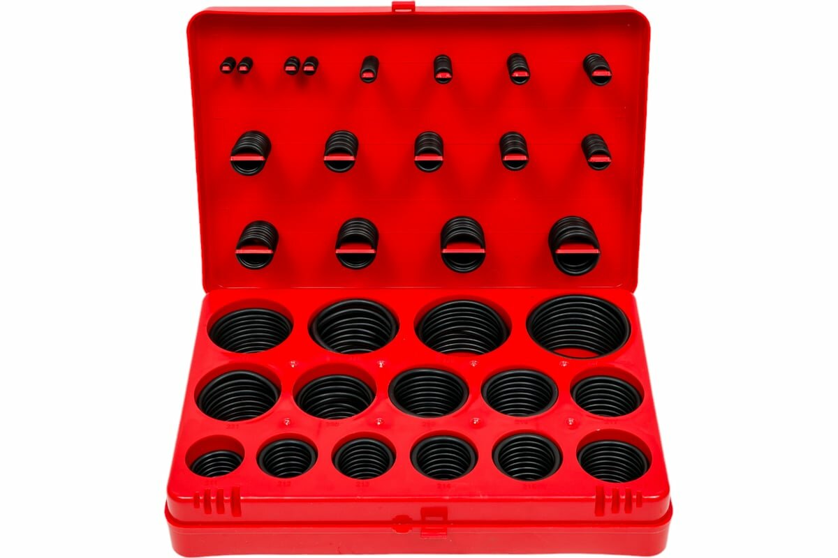 HIMPT Набор колец резиновых уплотнительных o-ring nbr70 метр. (№5в) 363шт 00-00001036