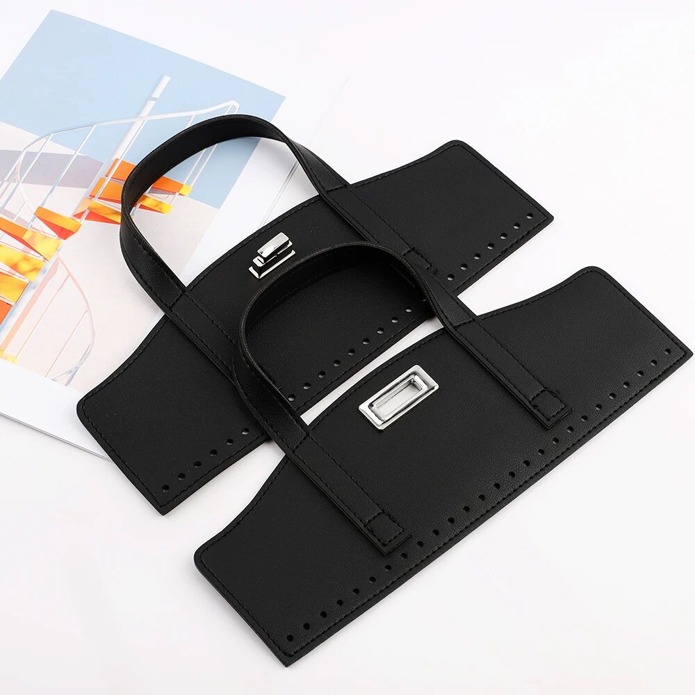 Съемная сумка из искусственной кожи для ручек, 2 шт, аксессуары для сумок, клапан, Сменные black