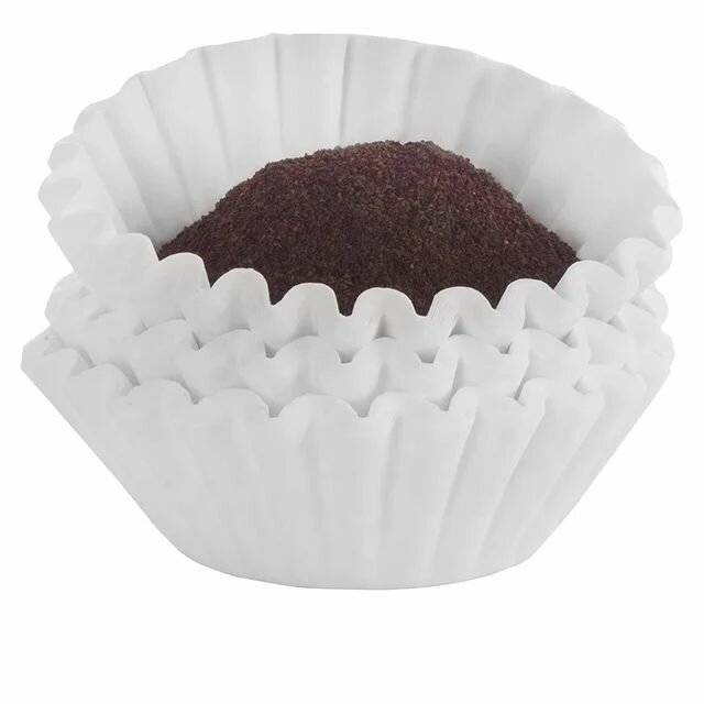 Фильтры для фильтр кофемашин профессиональные 500шт. Для капельной кофеварки. Диаметр 250мм