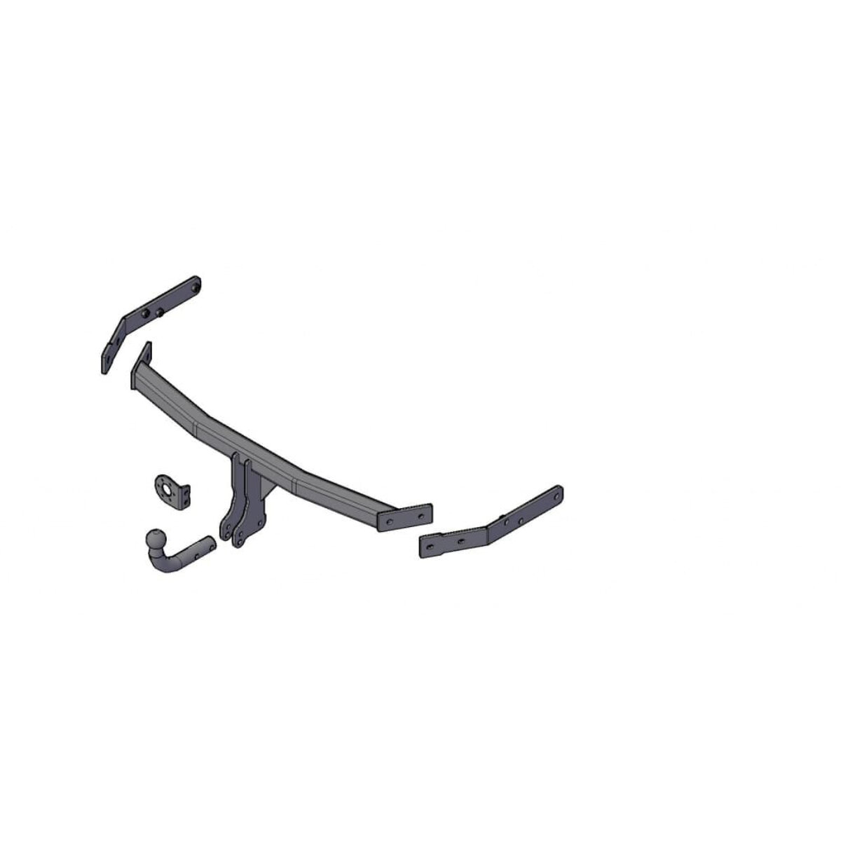 Фаркоп (тягово-сцепное устройство) Трейлер на Грейт Вол Ховер Н3 2014-