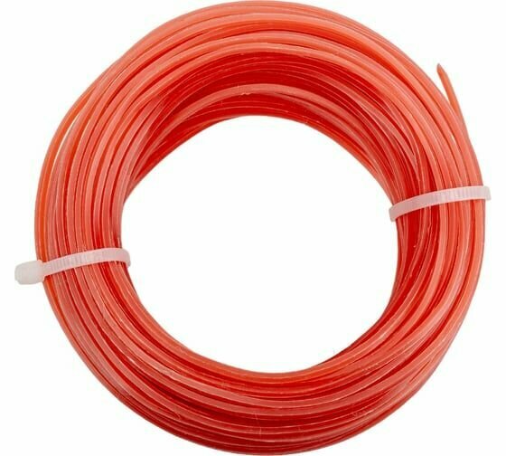 Леска для триммера 2.4 мм, 15 м, звезда Professional флуоресцентная Gigant GPROF-01