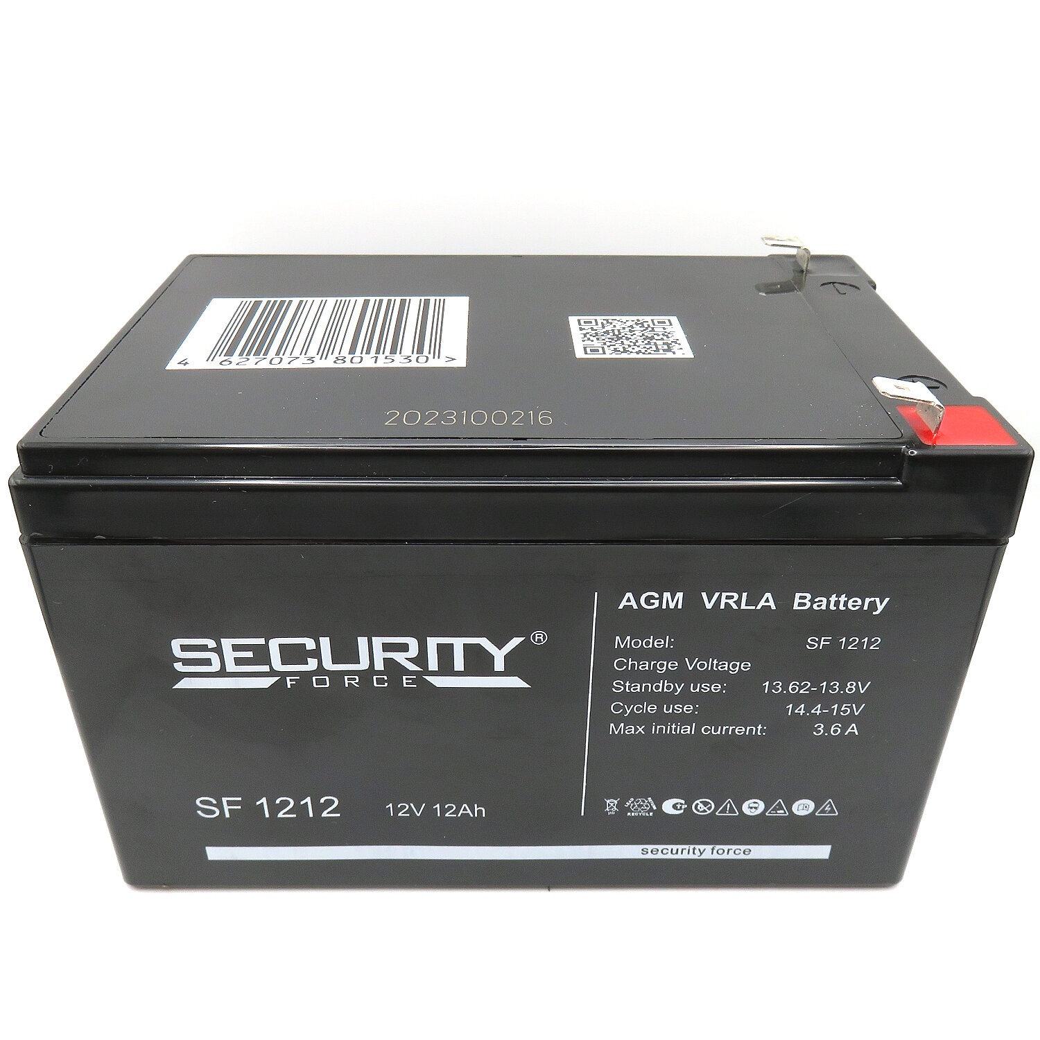 SF 1212 аккумулятор 12Ач 12В Security Force