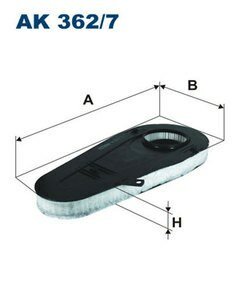 Фильтр воздушный BMW F10/F07/F01 2.0D/3.0D с высокой пропускной способностью