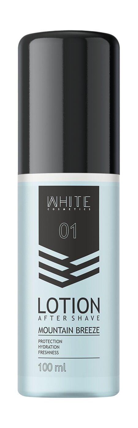 WHITE COSMETICS Лосьон после бритья №1 муж, 100 мл