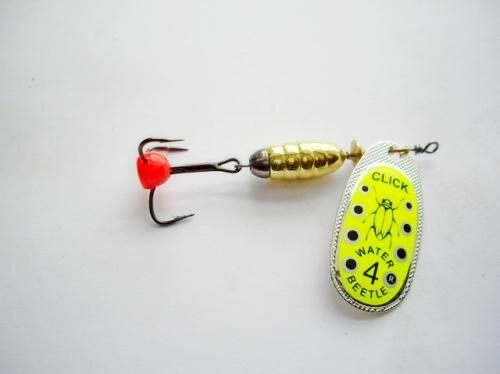 Блесна вращающаяся Water Beetle CLICK, вес 11,5 гр, цвет CL41109