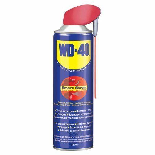 Смазка универсальная WD-40 SMART STRAW 420г (12шт) Wd-40 wd00022