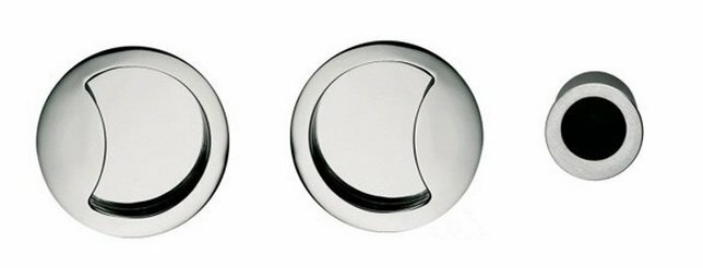 Colombo OPEN ID211 ручка для раздвижной двери (комплект) (ID211-CR)