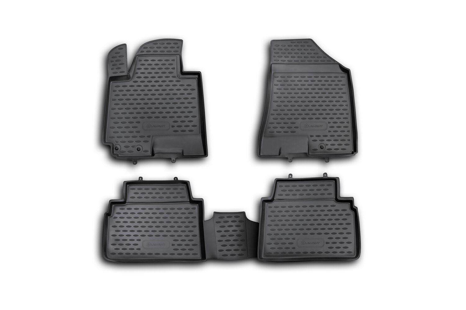 Коврики в салон для KIA Sportage (III, IIIr), 2010-2016, 4 шт. (полиуретан) Element. NLC.25.33.210H