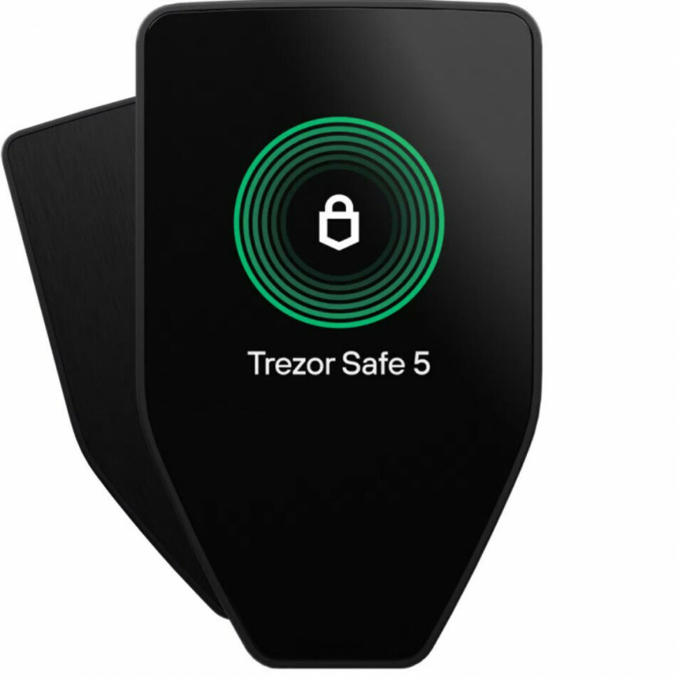 Аппаратный криптокошелек Trezor Safe 5, Black Graphit