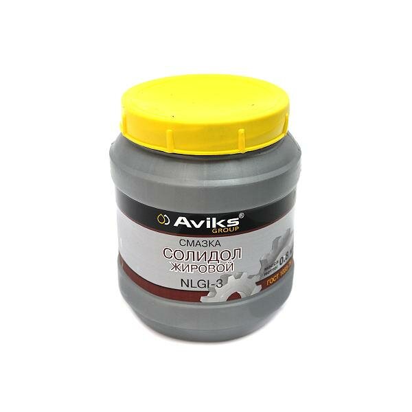 Смазка Солидол Ж 800 гр. Aviks (пластик. банка)