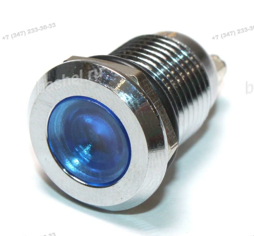 LED индикатор антивандальный GQ12D-B, RUiCHi
