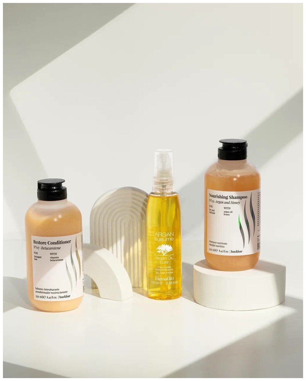 Farmavita BACK BAR RESTORE Conditioner Кондиционер для восстановления поврежденных волос 07 250 мл