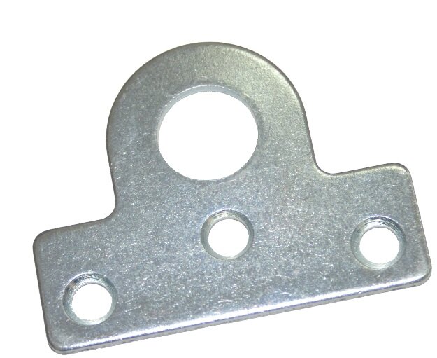 Пробой-ушко, цинк, 35х45 мм, 10 шт - для установки на различные типы дверей.