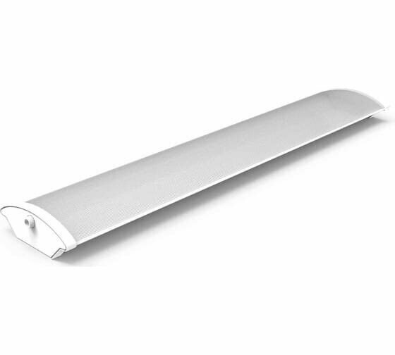 Светильник ДПО11-2х10 600 под LED лампу 2хT8 G13 632х118х40 IP40 (прозрачный рассеиватель)