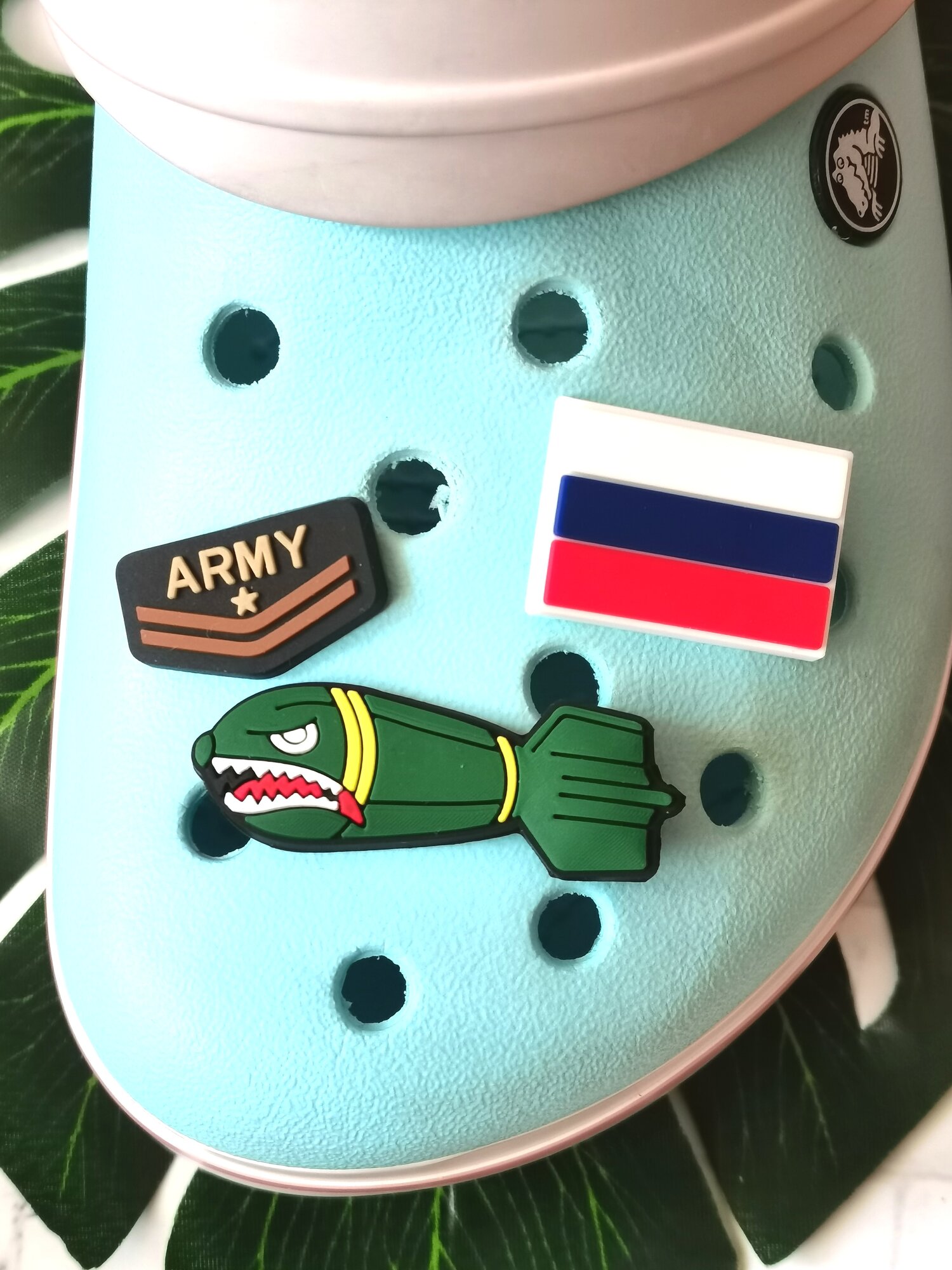 Джибитсы для crocs военные армия для мужчин