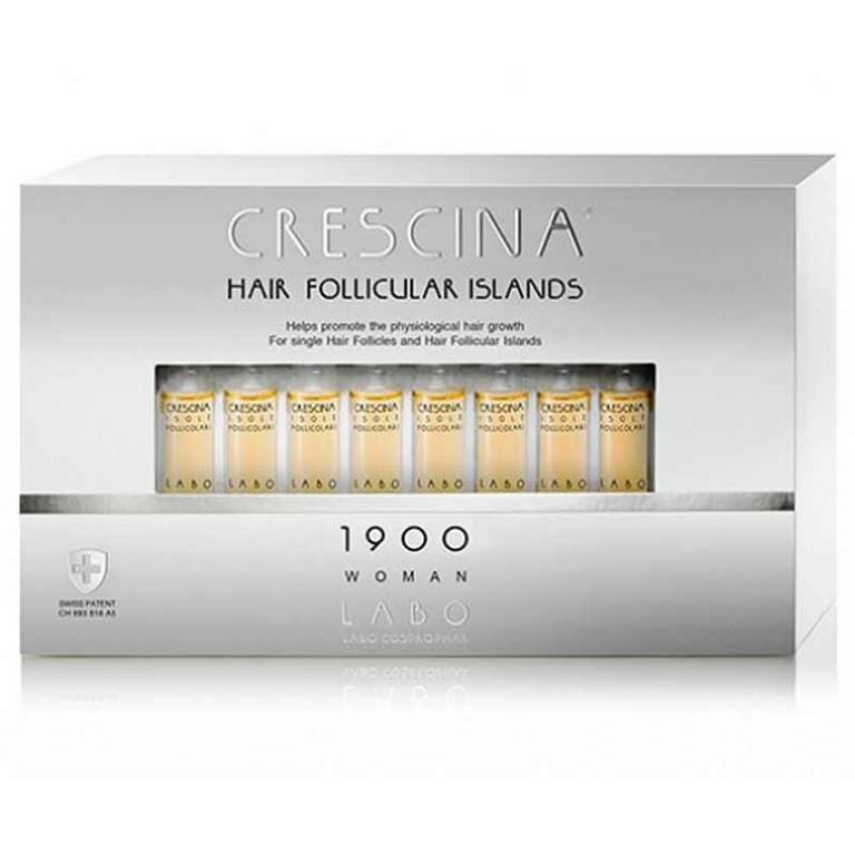 Crescina Hair Follicular Islands Complex 1900 Лосьон для стимуляции + Лосьон против выпадения для женщин 1900 10+10 амп