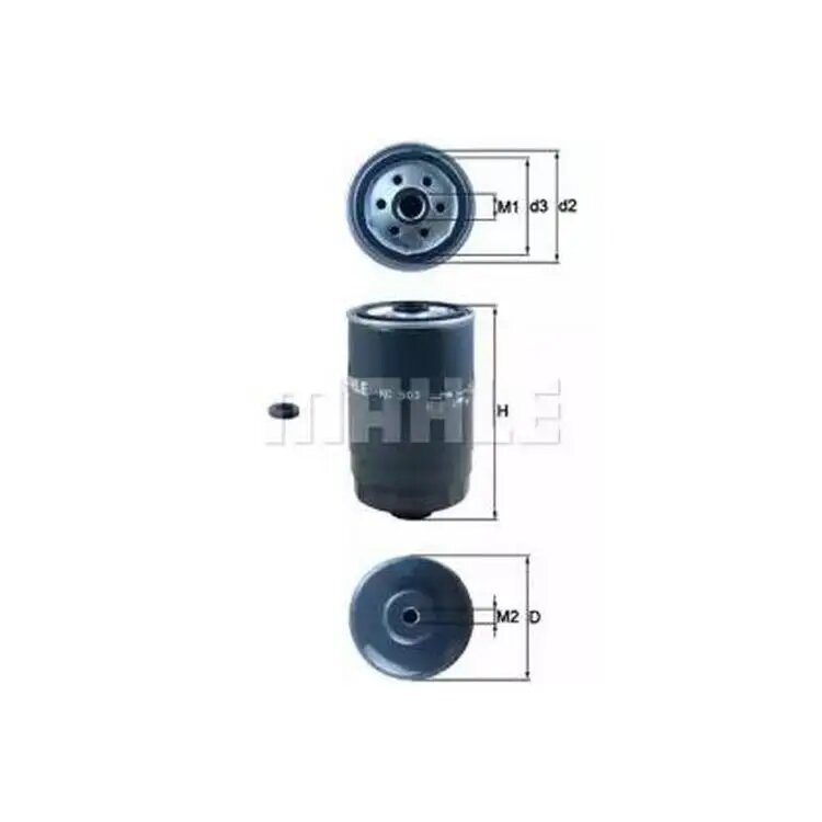 Фильтр топливный KNECHT MAHLE - KC503D
