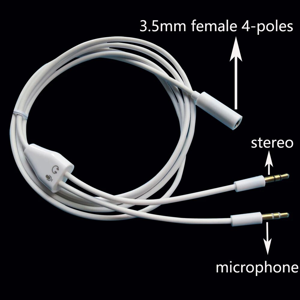 Аудио разветвитель 3,5 мм Fleaver 1,5 метра FL-CABLE05PH-1.5M