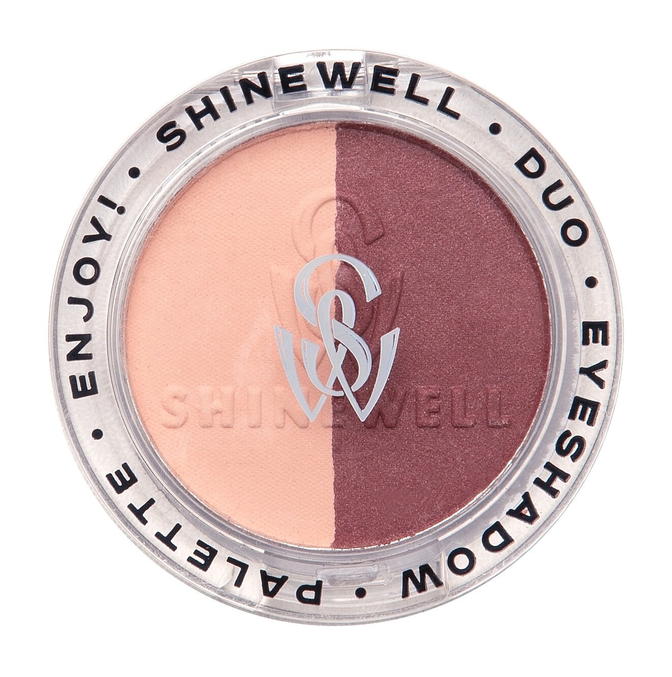 SHINEWELL Тени для глаз Enjoy duo, 3 г, набор 01