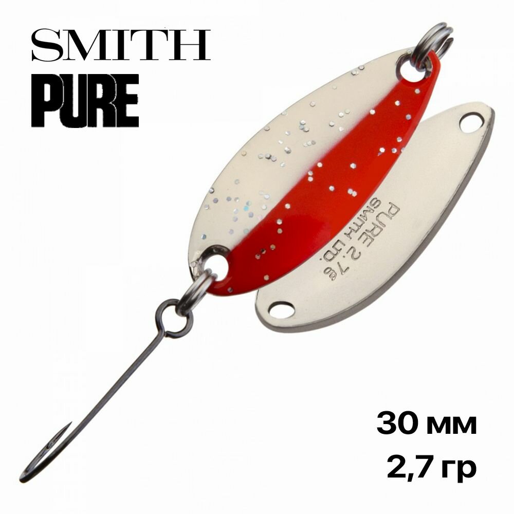 Блесна форелевая колеюлящаяся Smith Pure, 2,7 гр, #SFR, 1 шт/уп