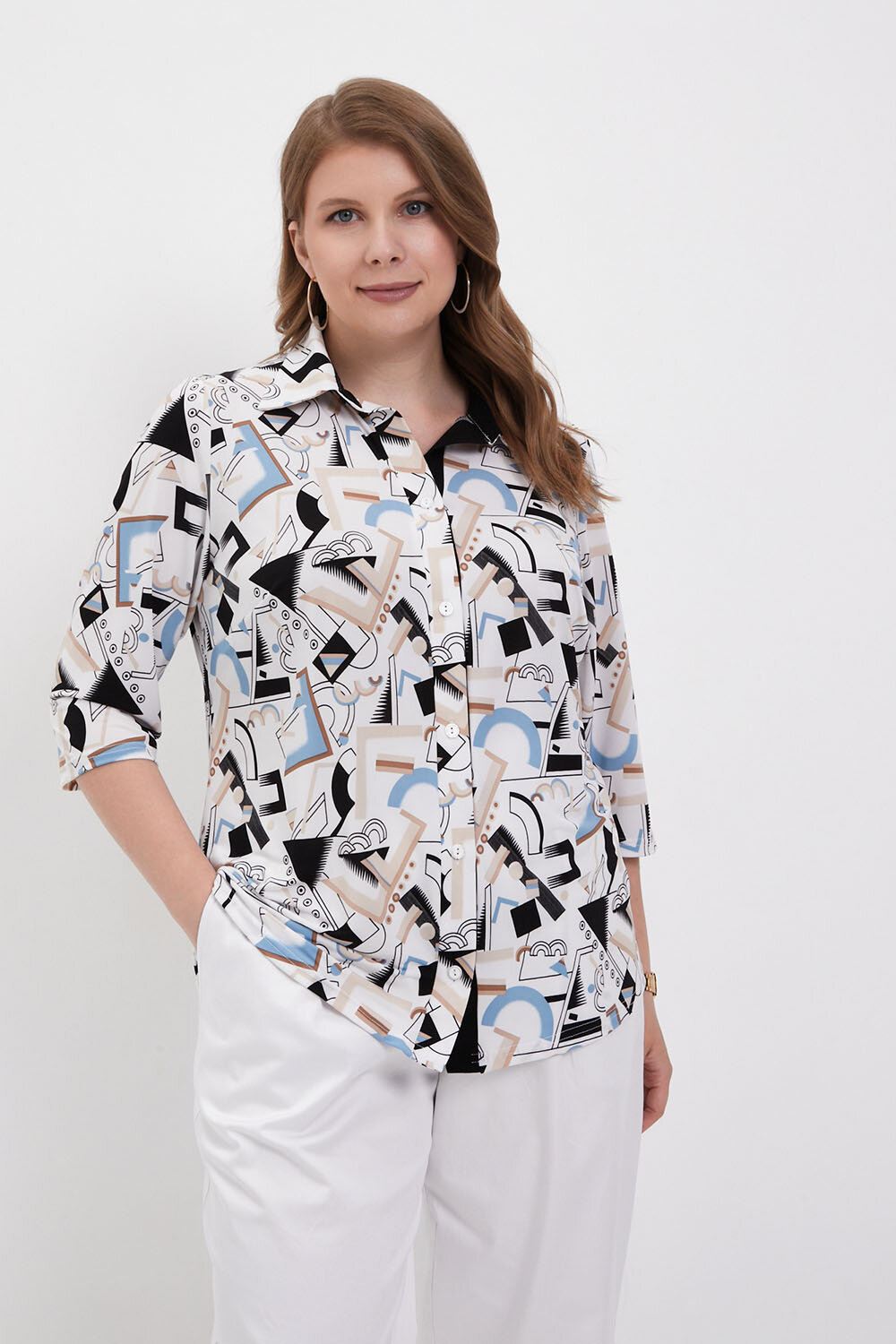 Блуза Большие размеры
