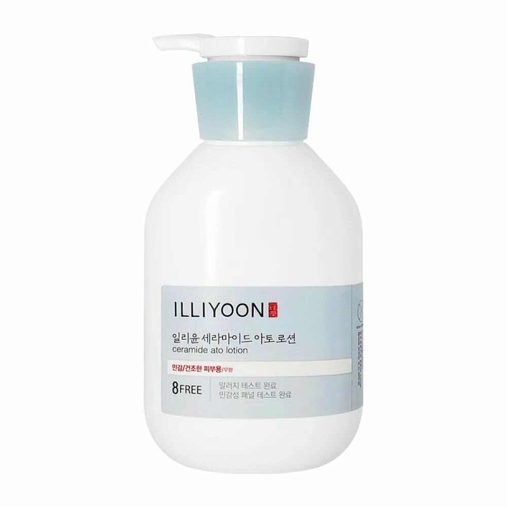 ILLIYOON Успокаивающий лосьон для лица и тела Ceramide Ato Lotion (350 мл)