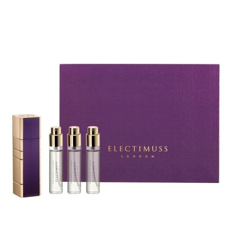 Electimuss Eternal Collection Aurora Parfum 3x10 мл + Gold/Purple Case, духи Унисекс
