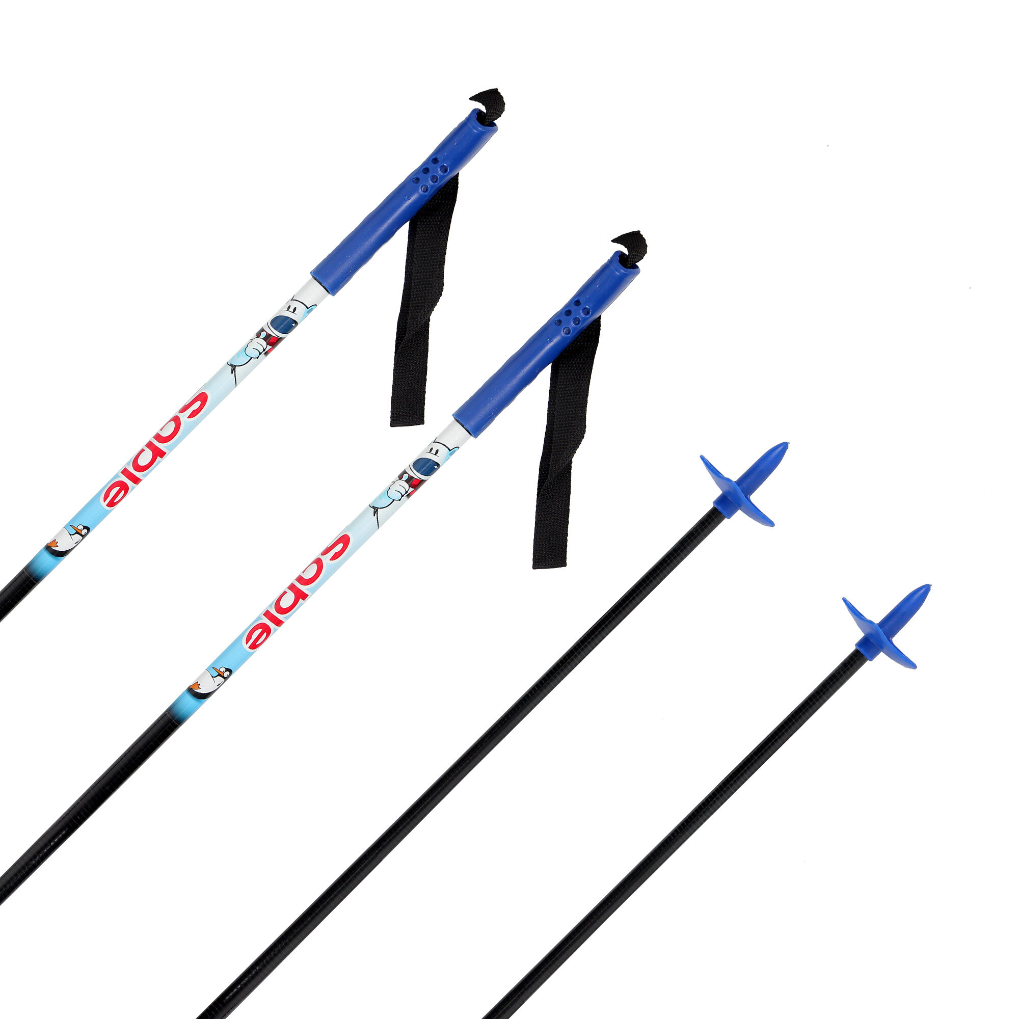 Палки лыжные STC (100% стекловолокно) ростовка 70, ручки полиуретан