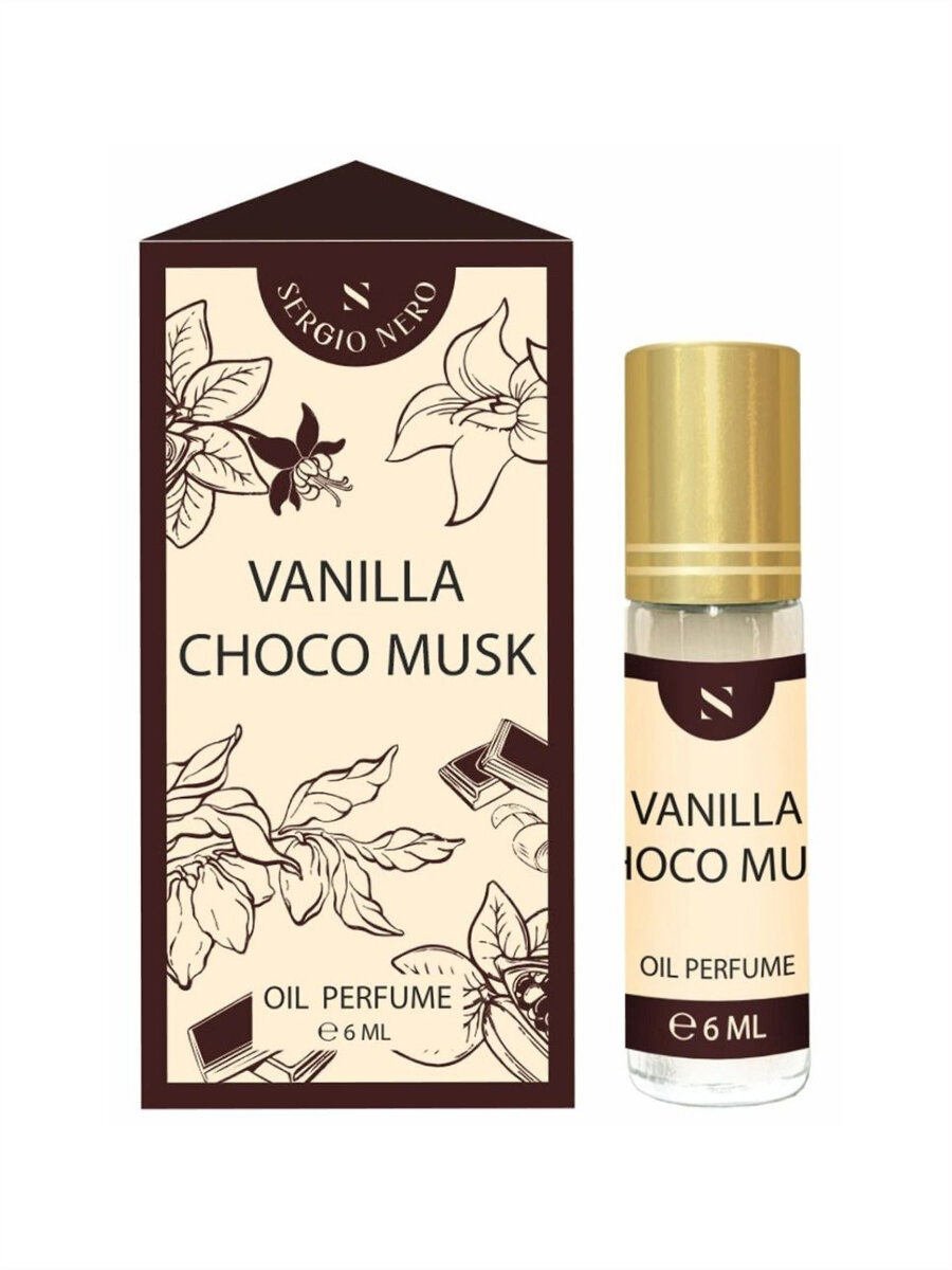 Sergio Nero Vanilla Choco Musk масляные духи 6 мл