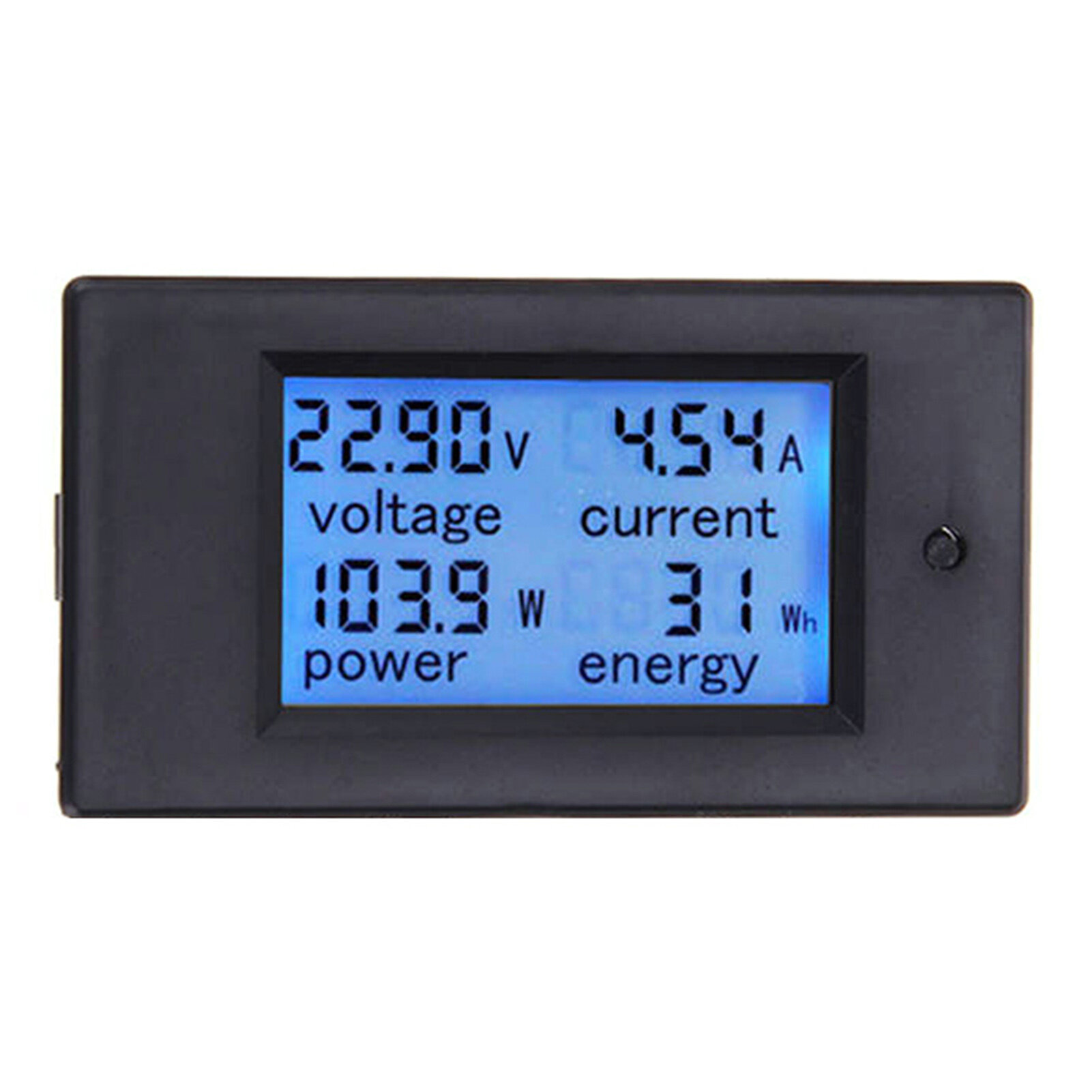 100A DC ЖК-панель Цифровой измеритель мощности Ваттметр Напряжение KWh Вольтметр